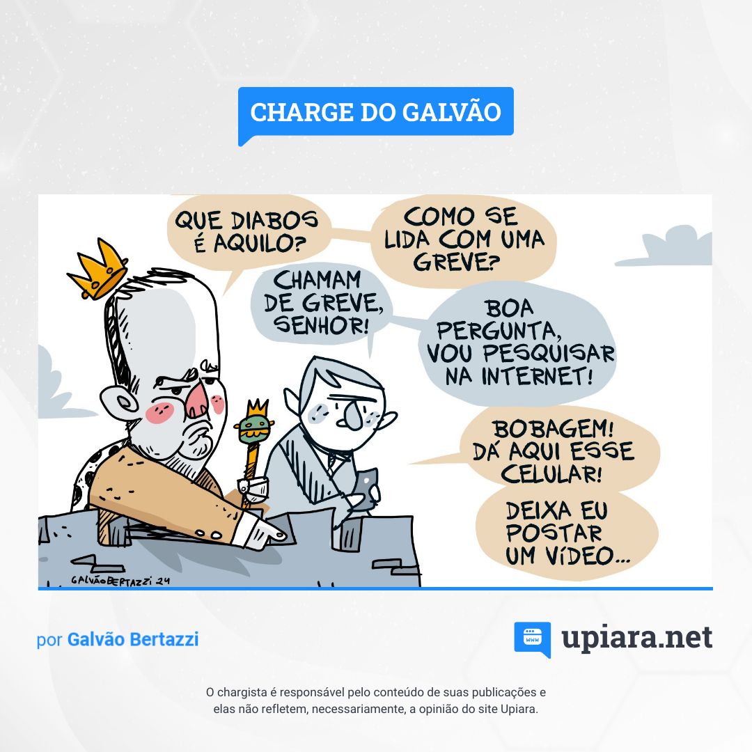 Charge do Galvão - Upiara