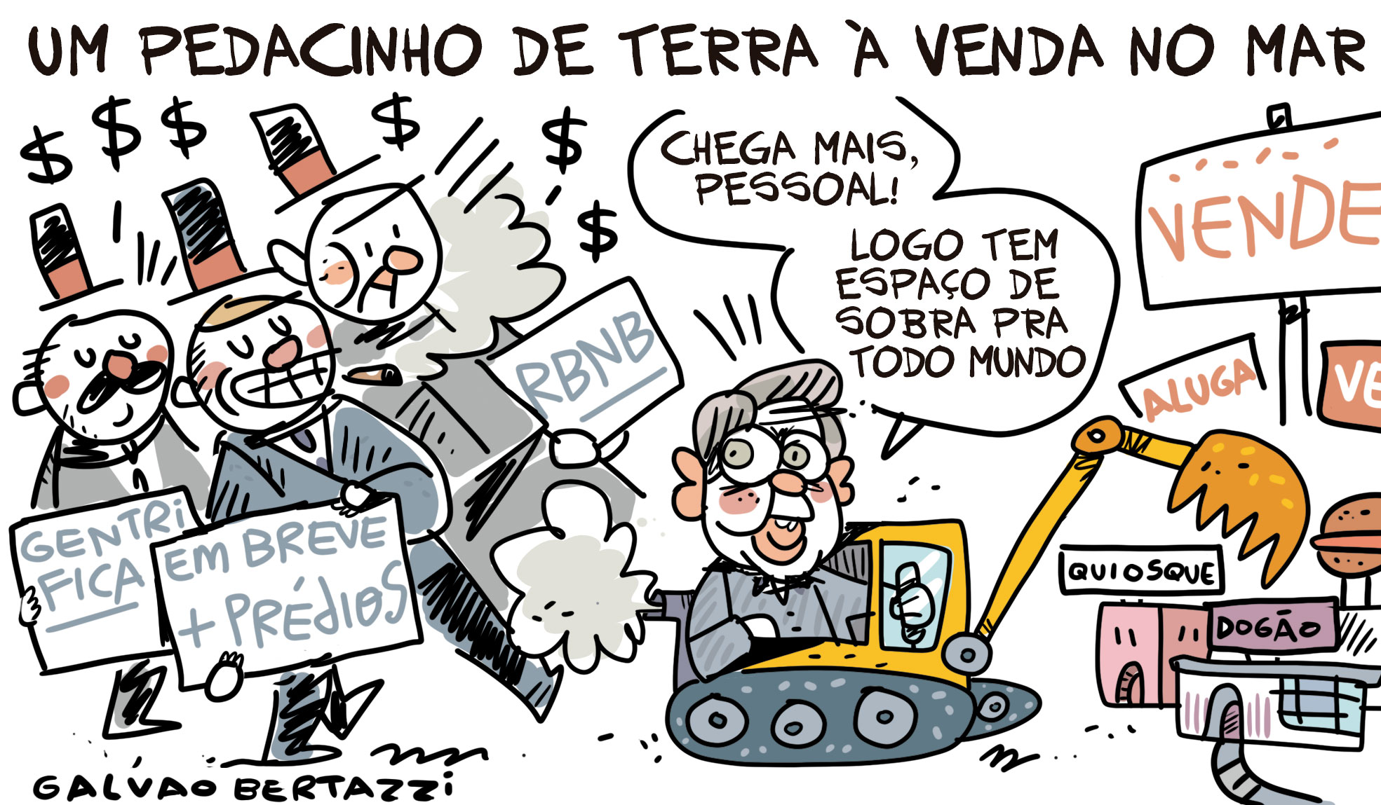 Charge do Galvão - Upiara
